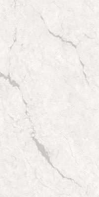 China Ceramic White Living Room Floor Glazed Marble Look Polished 240*120cm Porcelain Tiles for sale