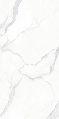 China Marble look Tile,Quality Assurance Cheap White Carrara Modern  Porcelain Tile For Wall Flooring for sale
