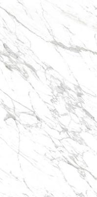 China Modern Porcelain Tile Big Tile Size Large Format White Wall Tile Carrara Fully Polished Glazed Porcelain Glazed Tile for sale