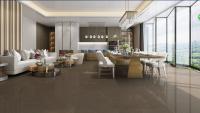 China China Factory Large Matte Finish Dack Brown 1200x2400mm Silm Slab Tile Porcelain Tiles for sale