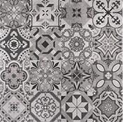 China Decorative Ceramic Matte 600x600 Flower Look Tile for sale