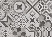 China Decorative Wall 24x24 12x12 Black Ceramic Tile for sale