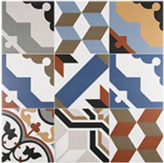China Colored Non Slip 3% 60*60cm Ceramic Kitchen Floor Tile for sale