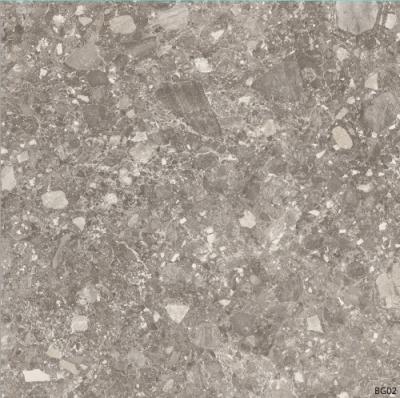 China Grey 0.5% Water Absorption Marble Porcelain Tile For Interior Wall for sale