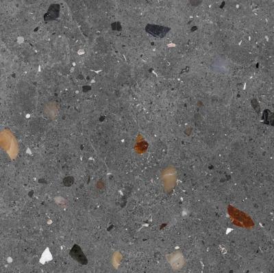 China Terrazzo Marble 600x600mm Matte Ceramic Floor Tile Anti Slip for sale
