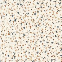 China Beige Mix Terrazzo Floor Tiles Cement Indoor Table Kitchen Countertop Slabs 60X60CM for sale