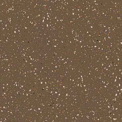 China Terrazzo Plates Non Shiny Porcelain Floor Tiles Light Brown Color for sale