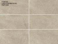 China Antibacterial Indoor Ceramic Tiles Micro Cement Novalux Beige Color for sale