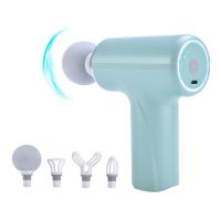 China Handheld Fascial Gun with 5 Massage Heads and 6 Speed Adjustments for Deep Tissue Percussion Massage at 60dB Max Noise for sale