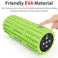 China EVA Electric Yoga Roller with Built-in Speaker and Customizable Color for Fitness Massage for sale