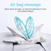 China Electric Mat with Foot Massager Home Office Heating Vibration Adjustable Shiatsu Full Body Massage Bed Mat for sale