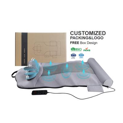 China High Quality PU Electric Airbag Compression Body Massage Mattress for Relaxing Massager for sale