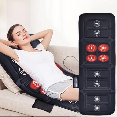 China Body Vibration Motors and Therapy Heating Pad Massage Bed Topper Memory Foam Mattress for Adults for sale