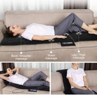China Body Vibration Motors and Therapy Heating Pad Massage Bed Topper Memory Foam Mattress for Adults for sale