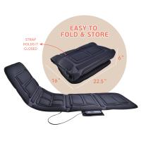 China Body Vibration Motors and Therapy Heating Pad Massage Bed Topper Memory Foam Mattress for Adults for sale