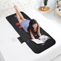 China Sports Yoga Massage Mattress Sex Foldable Whole Body Black Professional Thai Electric Massage Mattress for sale