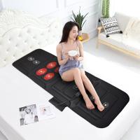 China Sports Yoga Massage Mattress Sex Foldable Whole Body Black Professional Thai Electric Massage Mattress for sale