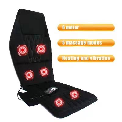China Wholesale Good Price Hot Masajeador De Espalda Cuello Full Body Vibration Massage Mattress for Bed and Car for sale