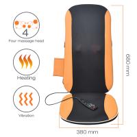 China 2025 Newest Full Body Rolling Kneading Shiatsu Heating Electric Massage Cushion for sale