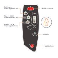 China 2025 Newest Full Body Rolling Kneading Shiatsu Heating Electric Massage Cushion for sale