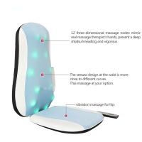 China New 2025 Product Car Seat Massage Cushion Electric Back Vibration Massage Cushion for sale