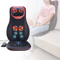 China Shiatsu Electric Seat Chair Massager Back Cushion With Heat for sale