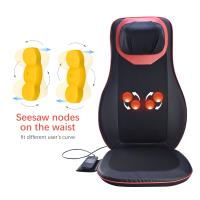 China Shiatsu Electric Seat Chair Massager Back Cushion With Heat for sale