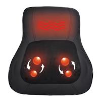 China Custom Car Home Electric Back Massager Kneading Shiatsu Vibrating Massage Cushion for sale
