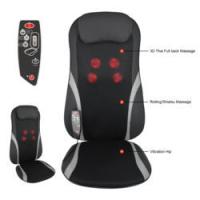 China Home Office Chair Massage Pad Infrared Heat Kneading Electric Shiatsu Back Seat Massage Cushion for sale