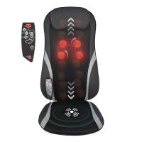 China Hot Sale 3D & 4D Heating Back Cushion Massage Kneading Electric Buttocks Shiatsu Body Massage Car Seat Cushion for sale