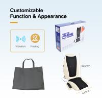 China Kusyen Urut Multi-function Air Compression Shiatsu Vibrating Massage Cushion Car Massage Seat Back Massager for sale