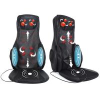 China OEM/ODM Kneading Vibration Car Seat Shiatsu Cushion  Electric Heating Air Compression Back Massage Cushion for sale