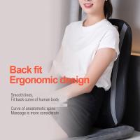 China Hot Sale Massage Products Heated Shiatsu Back Electric Massage Cushion for sale