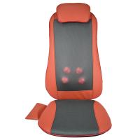 China 3D Shiatsu Body Care Full Back Kneading Shiatsu Car Seat Electric Massage Cushion for sale
