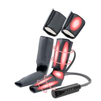 China 510K/CE/ROHS Certified Air Compression Leg Massager with 3 Massage Modes and Heating Function for Foot and Leg Therapy for sale