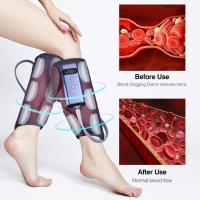 China Full Electronic Foot Leg and Calf Massager Adjustable Leg Massager With Heat Air Compression for sale