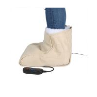 China Best Sellers Electric Heated Foot Massager Boot, Foot Warmer and Massage to Relieve Soreness Shiatsu Leg Massager Customized 200 for sale