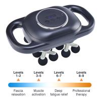 China 16 Head Deep Tissue High Power Massage Gun Body Massage for Back Shoulder Multifunction Massage Gun for sale