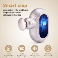 China Travel Size Pain Relief Small Handheld Compact Relieve Fetigue Full Body Vibration Massager with Interchangeable Heads for sale