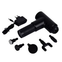 China Handheld Massage Pistolet Gun Body Message Massager Deep Muscle Gun Battery Massage-gun Massagegun Set for sale