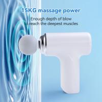 China Handheld Professional Massage Gun Body Muscle Massage  Electric Fascial Gun for sale