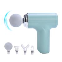 China Handheld Professional Massage Gun Body Muscle Massage  Electric Fascial Gun for sale