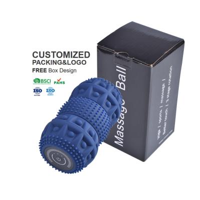 China OEM/ODM Bola Masajeadora Deep Tissue Recovery Muscle Training High Intensity Vibrating Massage Ball for sale