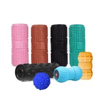 China Yoga Body Exercise Rechargeable Electric Muscle Relaxing Vibrating Massage EVA Foam Roller for sale