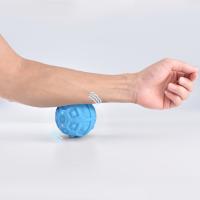 China Rechargeable Muscle Massage Roller Massage Yoga Ball Electric Vibrating Massage Ball for sale
