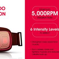 China OEM/ODM Masaje Corporal Abdominal Stomach Belly Fat Reduce Massager Machine Vibrating EMS Massage Belt for sale