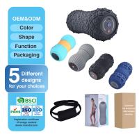 China Heated Vibrating Peanut Massage Ball with Four Modes and 15 Mins Timer Setting for Relaxation and Pain Relief for sale