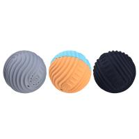 China Oem Vibration Self Heating Deep Tissue Small Hand Grips Pain Massage Ball Roller Relief Fitness Massage Ball for Sore Muscle for sale