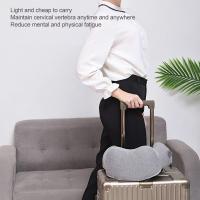 China Best Seller Portable U Shape Massage Shiatsu Neck Mssager Cordless Neck Massage Airplane Car Travel Pillow for sale