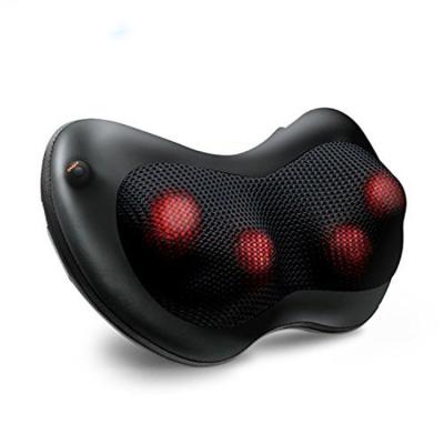 China Rechargeable Kneading  Shiatsu Heating Neck and Waist Massage Pillow for sale